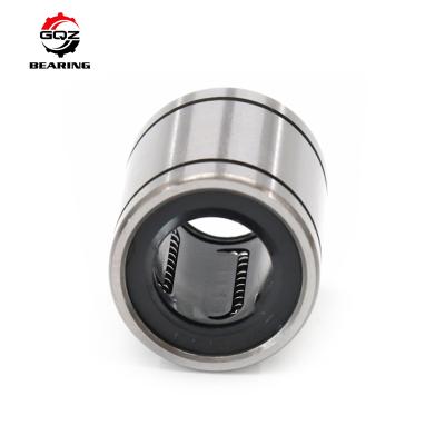 China LM50UU Standard Cylindrical Linear Ball Bearing 50×80×100mm Double Side UU Rubber Sealed 6-Row Steel Balls Linear Bushing For CNC Machines & Automated Production Lines for sale