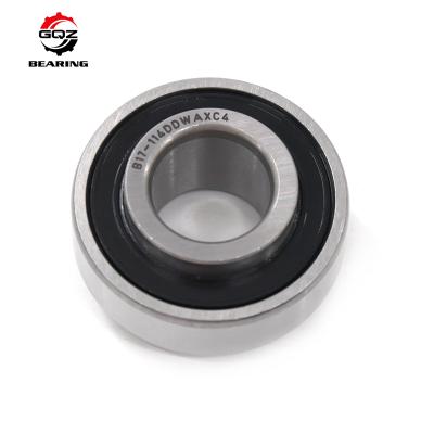 China GQZ 6004-2Z Deep Groove Ball Bearing 20×42×12mm Double Metal Shields Dustproof Open Inner Structure for sale