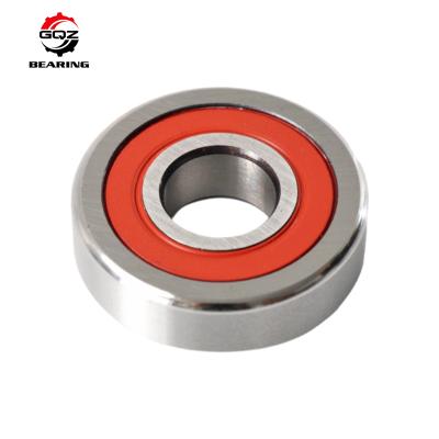 China F626ZZ Integral Flanged Mini Deep Groove Ball Bearing Double ZZ Metal Dust Shield 6x19x6mm Automation Positioning Roller Equipment for sale