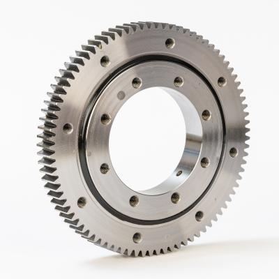 China Slewing Bearing XA180309N Crossed Roller with External Gear 235×408.4×60mm for Crane Parts for sale