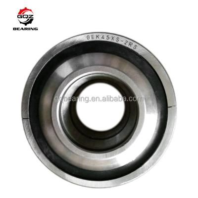China GEK55XS-2RS Spherical Plain Bearing with Split Outer Ring 55x125x90m; GEK55XS.2RS Steel/Steel Rod End Bearing for sale