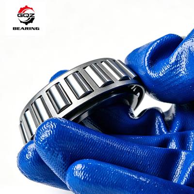 China GQZ 4T-LM503349/LM503310 Inch Tapered Roller Bearing 45.987×74.976×18mm Case Hardened Steel Separable Cone & Cup for sale