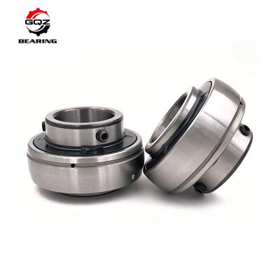 China LE 203 2F Light-Duty Spherical Insert Bearing 17x40x27.4mm 2F Seal for Small Agricultural Implements for sale