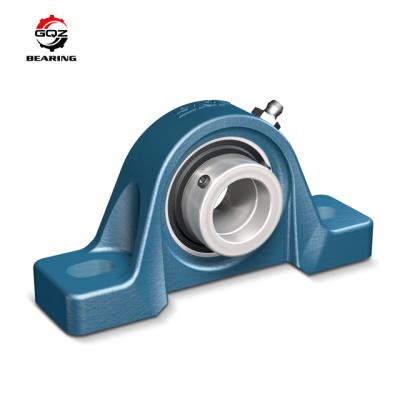 China Low-Profile Plummer Block Unit LSS 206 2F 30mm Bore Cast Iron SN Series Split Housing Base for sale