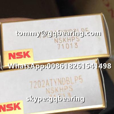 China P5 Präzisionslichtvorladung NSK 7202ATYNDBLP5 Winkelkontaktkugellager zu verkaufen