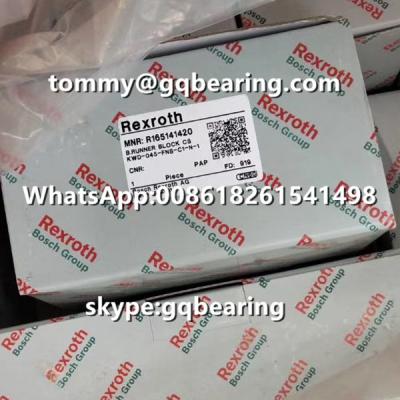 Cina Rexroth R165141420 Materiale in acciaio Tipo di flangia Lunghezza standard Altezza standard Blocco del corridore in vendita
