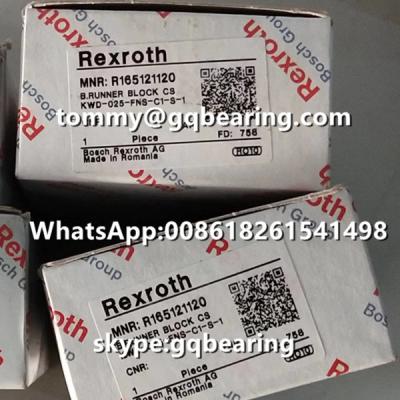 Cina Rexroth R165121120 Materiale in acciaio Tipo di flangia Lunghezza standard Altezza standard Blocco corridore in vendita