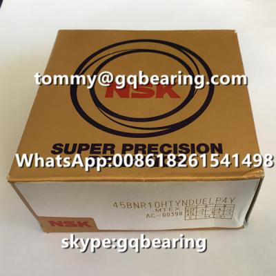 China Aplicación de eje CNC NSK 45BNR10HTYNDUELP4Y Superprecisión de contacto angular de rodamiento de bolas en venta