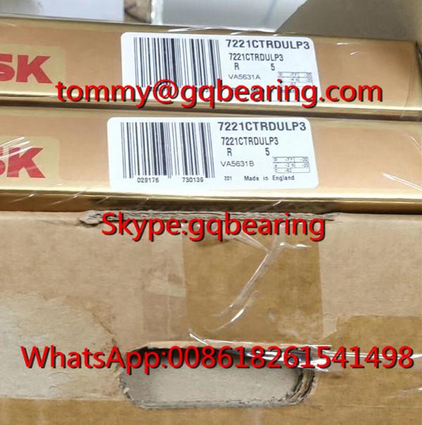 Super Precision NSK 7221CTRDULP3 Single Row Angular Contact Ball Bearing packing