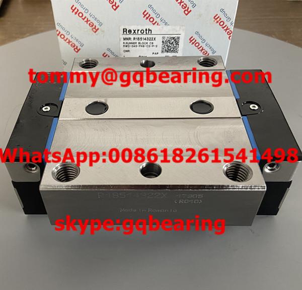 Carbon Steel Material Rexroth R18514322X Flange Type Roller Runner Block