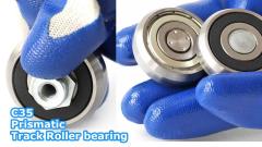 C35 Prismatic Roller (C35-2RS ZZ): Specialized for 35mm Compact T/U-Rail