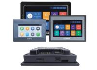 China 7 Inch Industrial HMI Touch Screen Plastic Material Multi Language Modbus CE RoHS for sale
