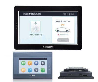 Cina HMI a 7 pollici durevole multiuso, pannello di tocco industriale di USB HMI in vendita