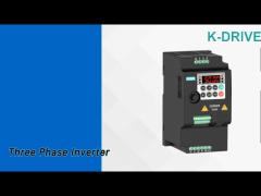 VFD Three Phase Inverter 0.75KW 1HP HDI / HDO Mini Size Easy Startup