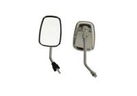 China Drive System Rearview Mirror R001 - Chrome Plated Motorcycle Mirrors with M8/M10 Screw Sizes for sale