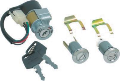 중국 오토바이 전기 액세서리 ZznAL4-1 아연 합금 잠금 세트 CH100 판매용