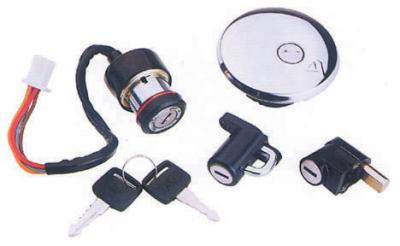 중국 오토바이 전기 부품 ABS 잠금 세트 GN125 판매용