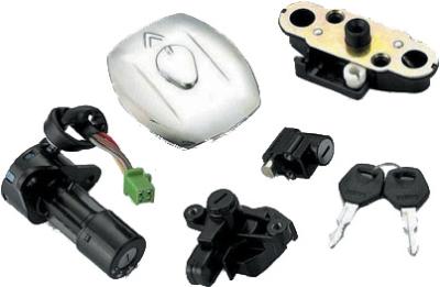 중국 ABS 오토바이 전기 부품 잠금 세트 HJ125K 판매용