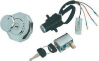 China Motorcycle Electrical Components Lock Set JH100 50000 Cycles Zinc Alloy for sale