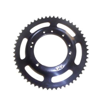 China Silver, black, gray, golden Motorcycle Engine Components  sand blasting Sprocket SB015 for sale