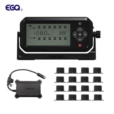 China tipo roda 433.92MHz da pasta do sistema 16 do monitor da pressão de pneumático 12mA do sensor carro TPMS de 203 libras por polegada quadrada à venda