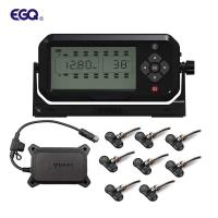 China 8 wheel valve sensor, repeater, receiver tire pressure detection system for sale