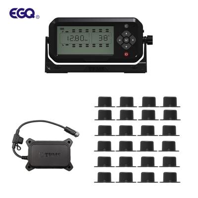 China Sistema de monitoramento da pressão dos pneus para caminhões pesados ​​TPMS para 24 rodas à venda