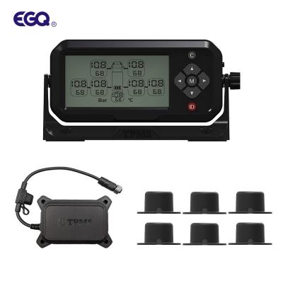 China Sistema de monitoramento da pressão dos pneus com sensor de remendo de 6 rodas para caminhões pesados à venda