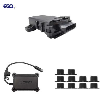 China 10-Wheel J1939 CAN Receiver Truck Trailer TPMS with LCD Screen for sale