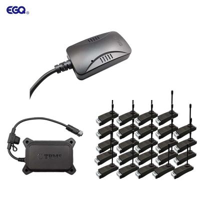 China Vehicle System Integration 24 Wheels Standard Data Format 232 Digital TPMS Receiver with Battery Lifetime 3years for sale