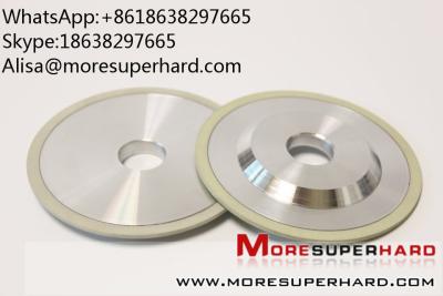 China Ceramic bonded diamond grinding wheel Alisa@moresuperhard.com for sale