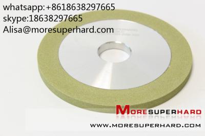 China Ceramic bonded diamond grinding wheel to process natural diamond Alisa@moresuperhard.com for sale