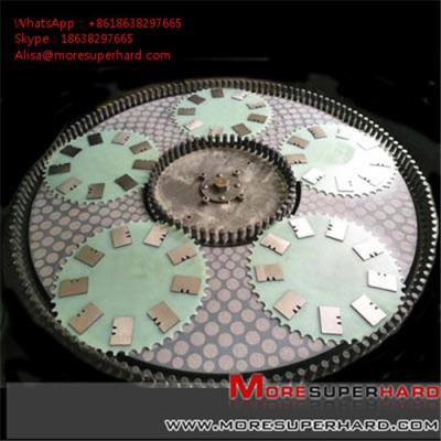 China vitrified bond double disc grinding wheel  Alisa@moresuperhard.com for sale