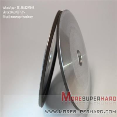 China 4A2 resin bonded diamond grinding wheels for carbide profile grinding  Alisa@moresuperhard.com for sale