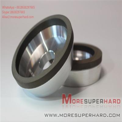 China 11A2 Diamond Grinding Wheel for Carbide, Resin- or Metal-bond is Available, Diamond Cup Wheels Alisa@moresuperhard.com for sale