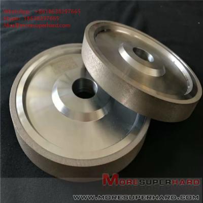 China Carbide processing by metal bond diamond grinding wheel Alisa@moresuperhard.com for sale