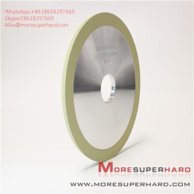 China 1A1 Ceramic bonded diamond disc sand wheel processing gems Alisa@moresuperhard.com for sale
