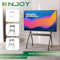 Quality X1150 55inch - 100inch Mobile TV Stand Outdoor TV Cart Stand For Flat Screen TVs for sale