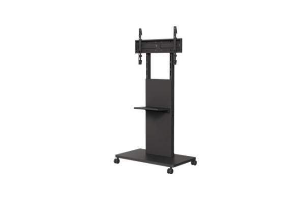 Quality Film Hospital Holder Mobile Stand TV With Wheels Cart Trolleys Tv Stand 75 Inch for sale