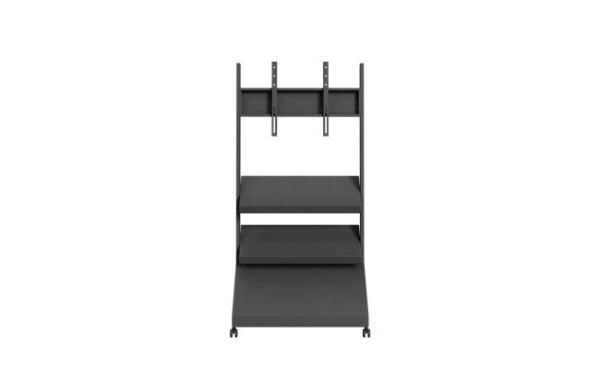 Quality AD750 Black Television Floor Stand TV Floor Stand 75 Inch Adjustable Height With for sale