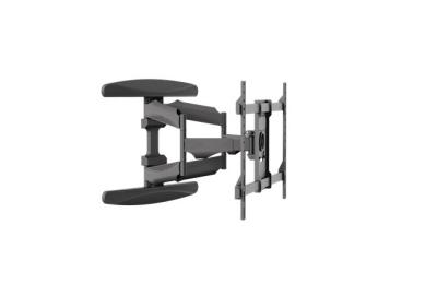 China Versatile Solutions Black Wall Mounted TV Unit Wall Mount Tv Stand for sale