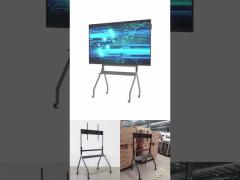 600x800mm TV-stand met ingebouwde plank voor tv's van 65 tot 86 inch