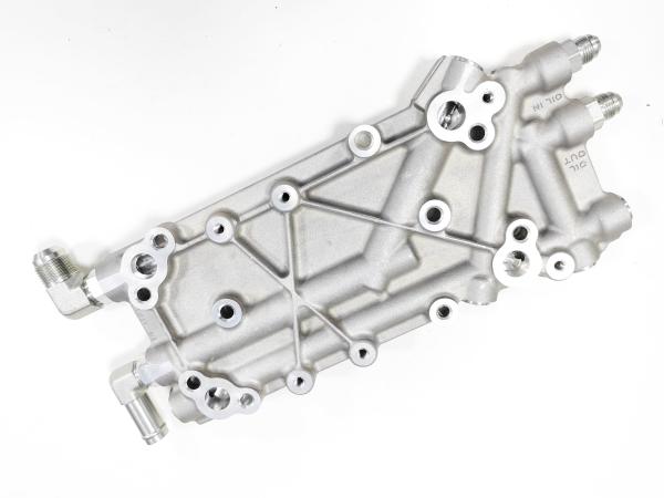 Quality Aluminum Alloy Permanent Mold Casting Precision Machining for Truck Engine Oil for sale