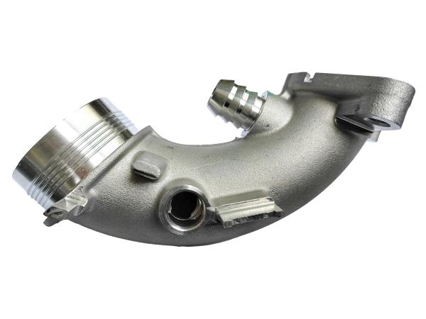 Quality Aluminum Alloy Permanent Mold Casting Precision Machining Elbow Pipe for sale
