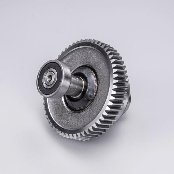 Quality Steel Forged Precision Output Gear Shaft With Bearing For Mincing Machine for sale