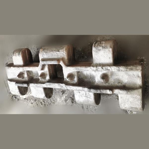 Quality 6300T Press Forged Steel Caterpillar Quenching and Tempering For Construction for sale