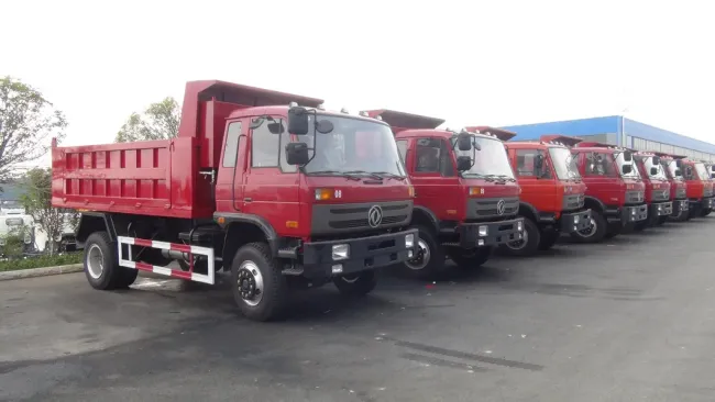 Dongfeng 4*2 10tons Diesel Light Dump Tipper Truck Minery Transportation Construction Lorry Truck