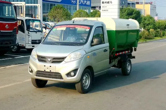 Mini Foton Roll off Container Refuse Garbage Collection Truck