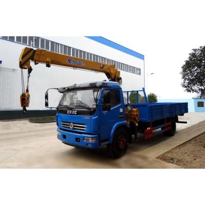 China Dongfeng Cargo Truck Crane Four Arm Heavy Duty Crane Truck 3tons-4tons for sale