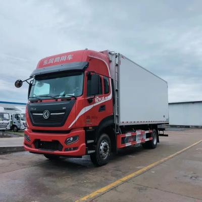China Dongfeng 6X4 Tractor with 40ton-50ton Transport Freezer Trailer Refrigerator Container Semi Trailer for sale